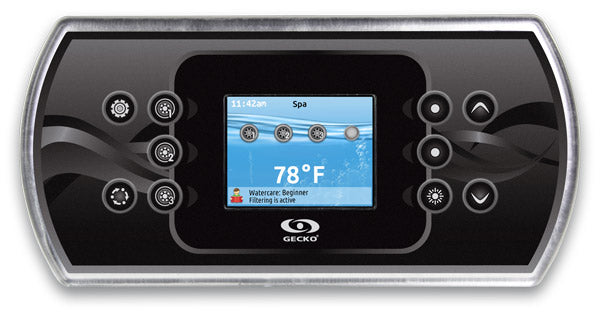 0607-008033 Gecko Topside Keypad IN.K500-CLEAR & Overlay GE1 | Click N ...